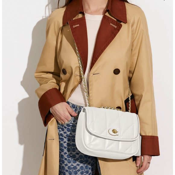 Coach | Bags | Coach Quilted Pillow Madison Shoulder Bag Leather Chain ...